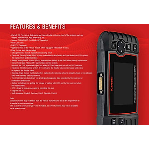 iCarsoft CR Pro Diagnostic Scan Tool