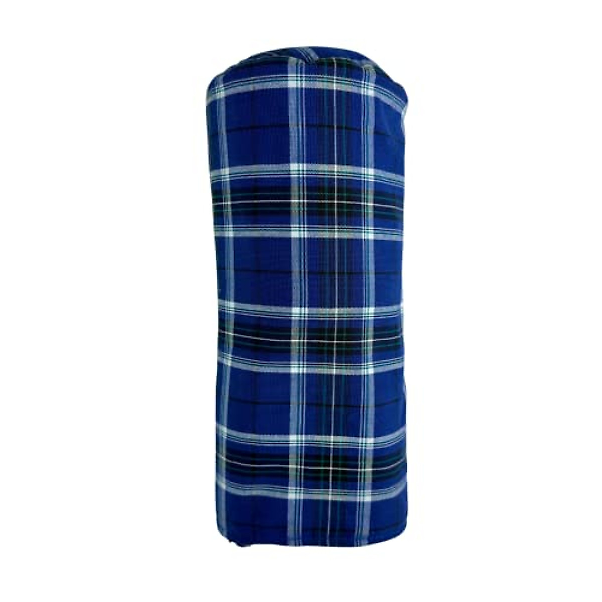 Sunfish Tartan Golf Headcover Set Blue Plaid - Driver, Fairway, Hybrid