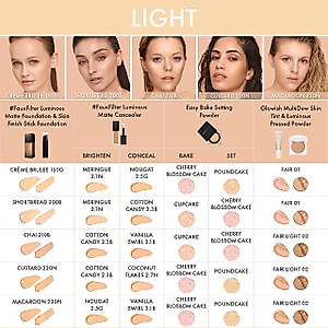 HUDA BEAUTY #FauxFilter Luminous Matte Foundation 220N Custard