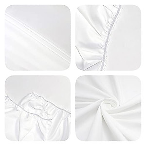 Canessioa 7.2x7.2ft Royal Blue Birthday Round Backdrop Cover Diamonds Chips Golden Glittering Round Backdrop Polyester Kids Adult Birthday Party Photo Shoot Backdrop Cake Table Decoration Banner