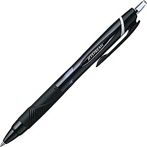 三菱鉛筆 Mitsubishi Pencil SXN15007.24 Jetstream Oil-Based Ballpoint Pen, 0.03 inches (0.7 mm), Black, 10 Pieces