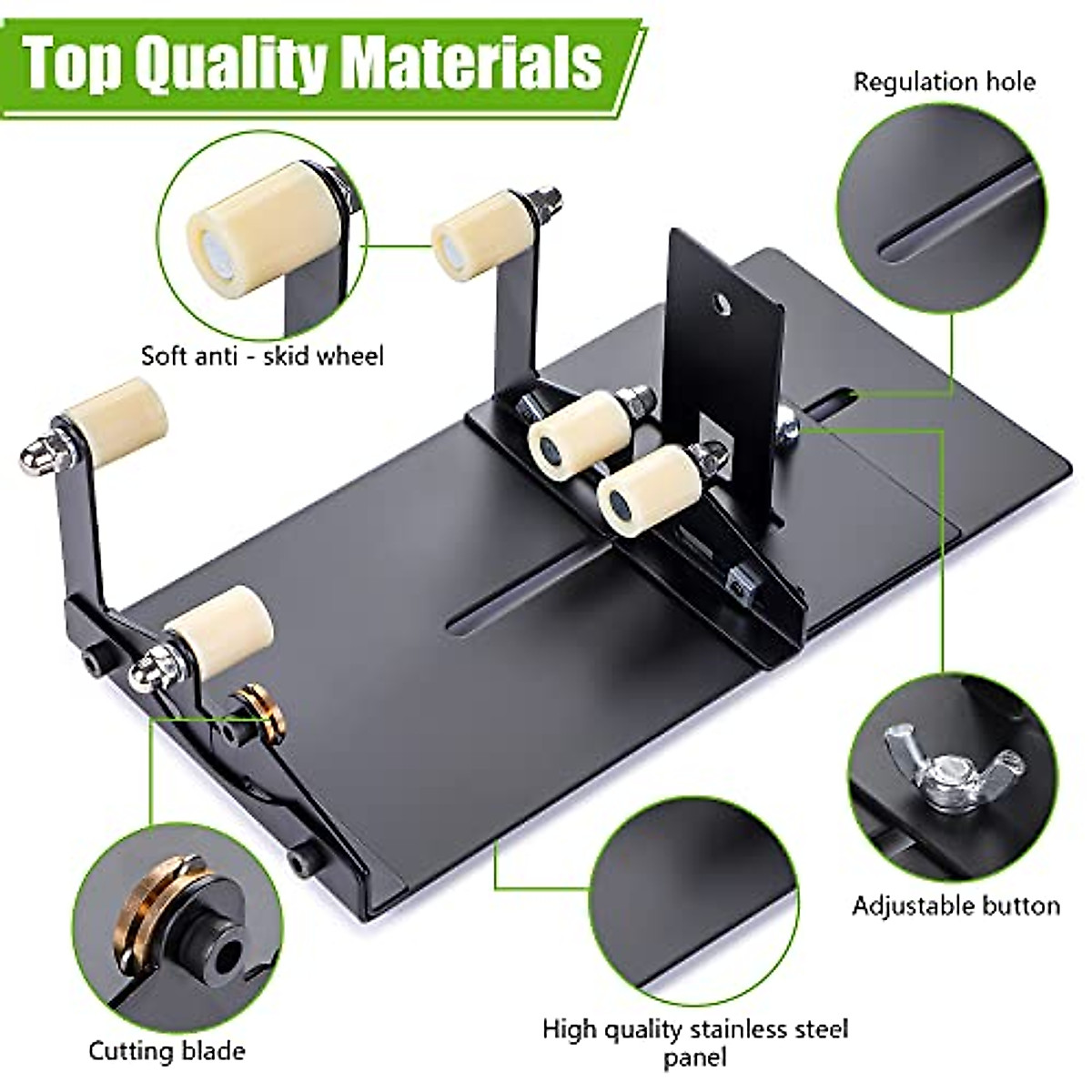 DoreenBow Arc Glass Bottle Cutter DIY Bottle Cutting Tool Kits for Different Angles, Square Round Oval Bottles Wine Beer Whiskey Champagne Bottles Cutting Machine