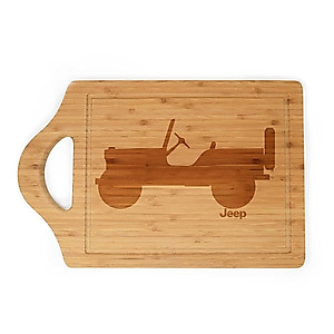 Jeep Silhouette Laser Engraved Cutting Board