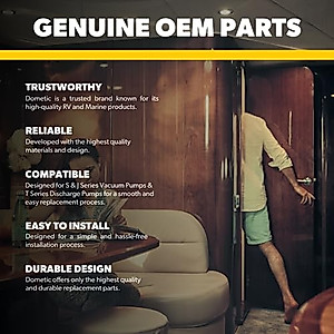 DOMETIC 385230980 Pump Bellow Kit White ‎9.09 x 5.39 x 4.09 inches