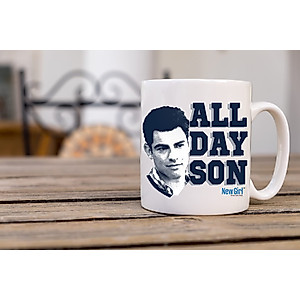 BSM New Girl All Day Son Coffee Mug Cup 11oz Gift TV Merchandise