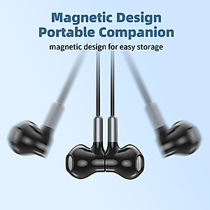 BENEWY ME910 Earphones, Wired Headphones with Microphone, in-Ear Noise Lsolating Earbuds and Volume Control, 3.5mm Jack Earphones for iPhone, iPod, iPad, MP3, Huawei, Samsung