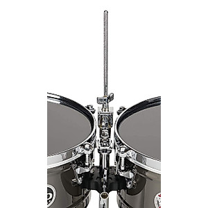 Latin Percussion Karl Perazzo Top-Tuning Timbales (LP1415-KP) Black Nickel