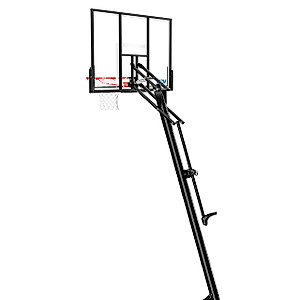 Spalding NCAA Exactaheight™ 50” Performance Acrylic Portable Basketball Hoop Multi Color