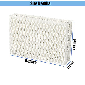 Strivy 4 Pack WF813 Humidifier Filter Replacement for Equate EQWF813,Relion WF813 RCM-832 RCM-832N,ProCare RWF813 PCWF813 PCCM832N AC813 PCCM-840,Equate EQ-2119-UL Cool Mist Humidifiers Wick Filters
