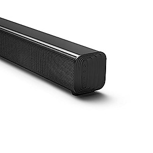 Hisense HS205 2.0ch Sound Bar, 60W, Roku TV ready, Enhance TV enjoyment, Bluetooth, HDMI ARC/Optical/AUX/USB, 3 EQ Modes, Black