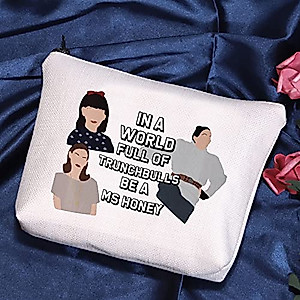 POFULL Movie Inspired Gifts In a World of Trunchbulls be a Ms. Honey Zipper Pouch Bag Fan Gift (MS HONEY bag)