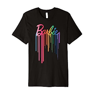 Barbie - Logo Rainbow Drip Premium T-Shirt