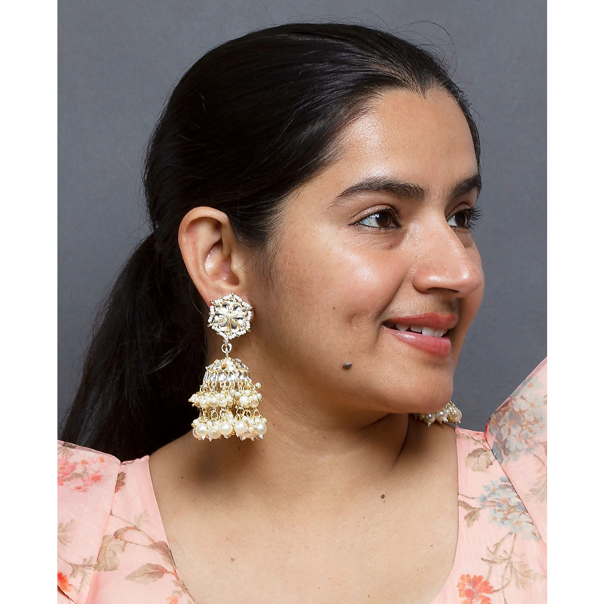 Bindhani Bollywood Indian Jhumki Jhumka Earrings For Women (Style-2)