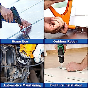 500pcs 14 Sizes Aluminum Blind Rivets, Pop Rivets Assortment Kit, Aluminum Grip and Carbon Steel Mandrel, Common Assorted Blind Rivets with Reinforced Divider & Labeled Case (Silver)