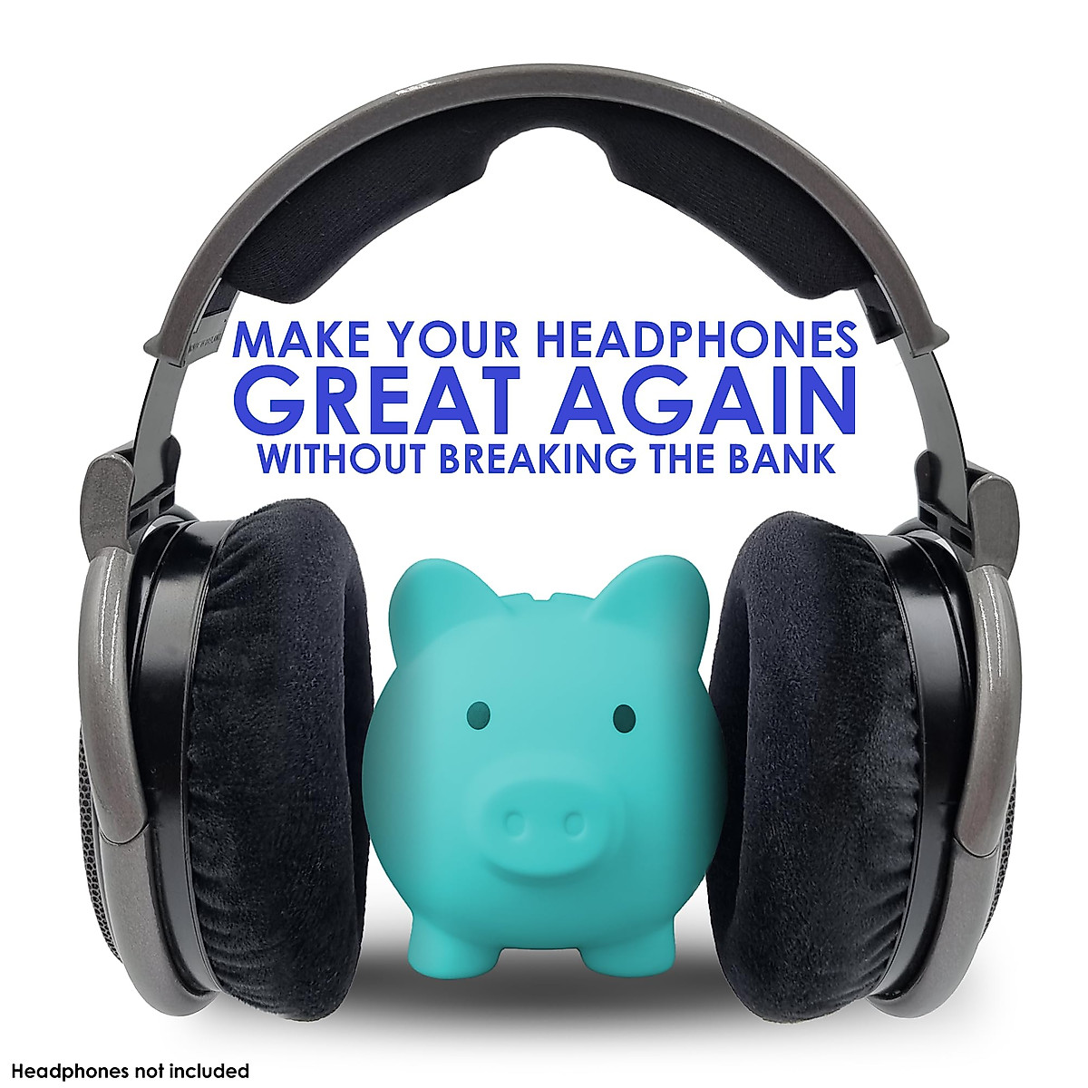 AHG Replacement HD 650 / HD 600 Ear Pads Headphone Cushions Compatible with Sennheiser HD650 HD660S HD660S2 HD600 Massdrop X HD6XX HD58X Jubilee HD580 HD565 Jubilee. Premium Velour/High-Density Foam