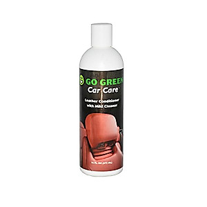 Go Green Leather Conditioner – Organic, 3 in 1 Leather Care, Cleans, Protects and Restores Your Leather, Unleash The Power of Coconut on Your Leather, Perfect for Auto Lovers, Kids and Pet Safe