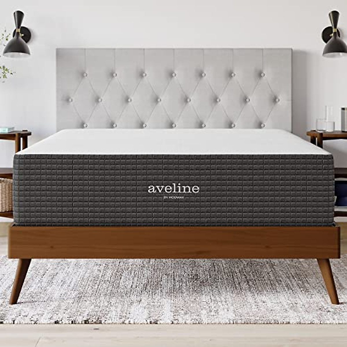 Modway Aveline 14” Gel Infused Memory Mattress with CertiPUR-US Certified Foam King Mattress