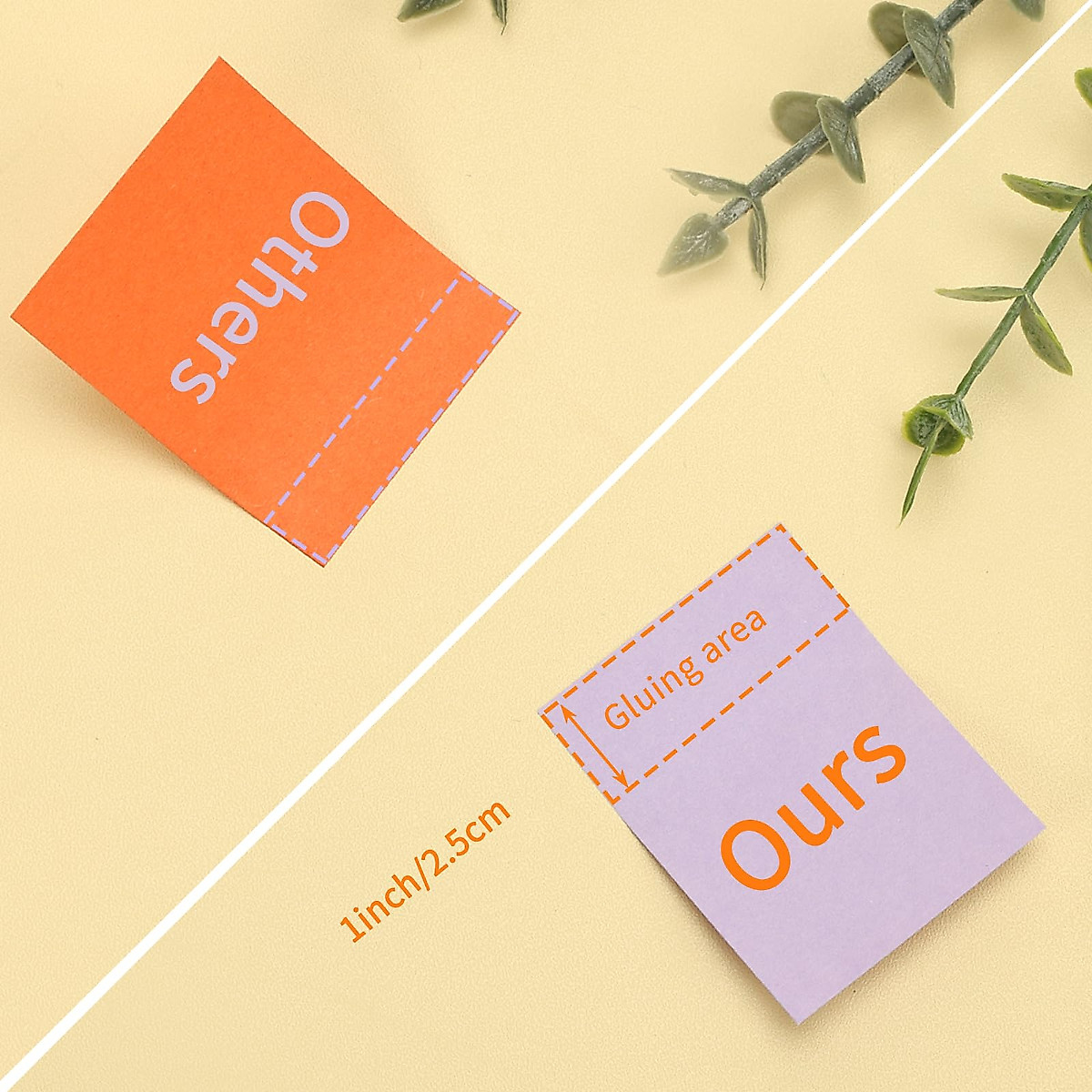 EOOUT Sticky Notes 1.5x2 Inches, 30 Pack Bright Colors Self-Stick Pads, 10 Colors Super Adhesive Bright Colors Memo Pads, 75 Sheets/Pad