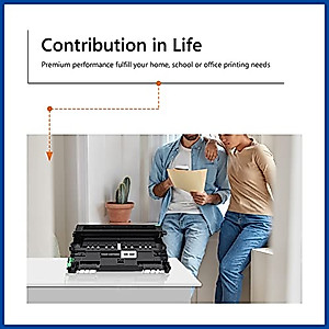 DR360 Drum Unit Compatible Replacement for Brother mfc7345n 7840 drum to use with HL-2120 2125 2140 2150N 2170 2170W, MFC-7040 7440 7320 7340 7440N 7840W DCP-7030 7040 7045N Printer (1PK Black) DR-360