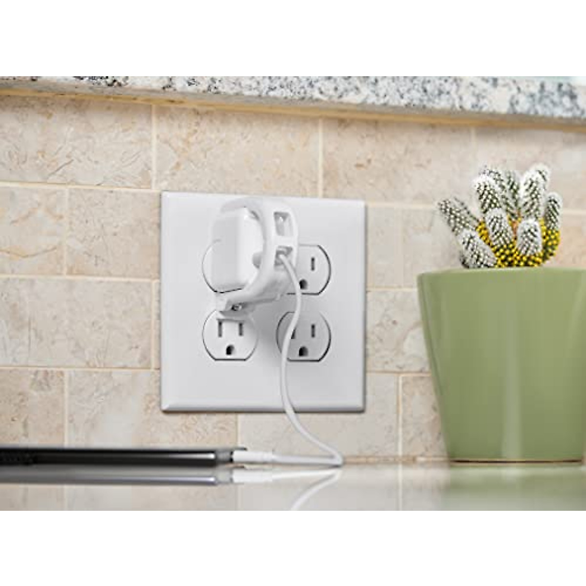 Lock Socket - Charger Lock - Compatible with ipad 12W Never Lose Your Charger Again!