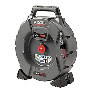 RIDGID 64263 Model K9-102 FlexShaft Drain Cleaning Machine Kit for 1-1/4"-2" Pipes