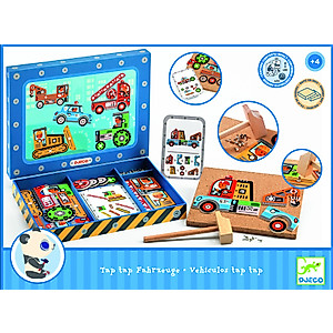 DJECO Tap Tap Game Vehicles