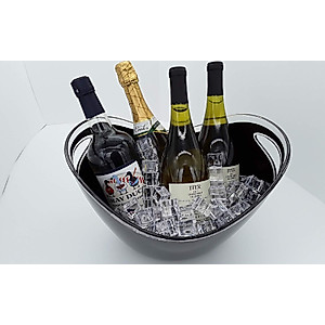 IMC Plastic Ice Bucket, Large, Black