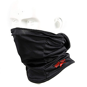 Badass Moto Motorcycle Balaclava Face Mask Men, Black Ski Mask for Men, Motorcycle Mask, Neck Gaiter, Full Face Mask Protects from Dust, Sun, Wind, Breathable Motorcycle Riding Gear Fits Under Helmet