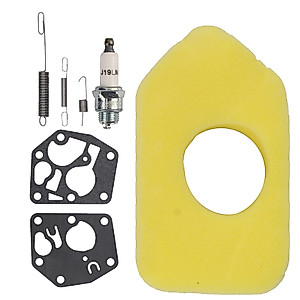 partszen Carburetor Diaphragm Fit for 795083 with Air Filter Fits for 27987S 5099K- Upgrade Kit - 3.0-5 HP/CV Fit for All Foam Filters