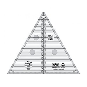 Creative Grids 60 Degree Triangle 8-1/2in Quilt Ruler - CGRT60