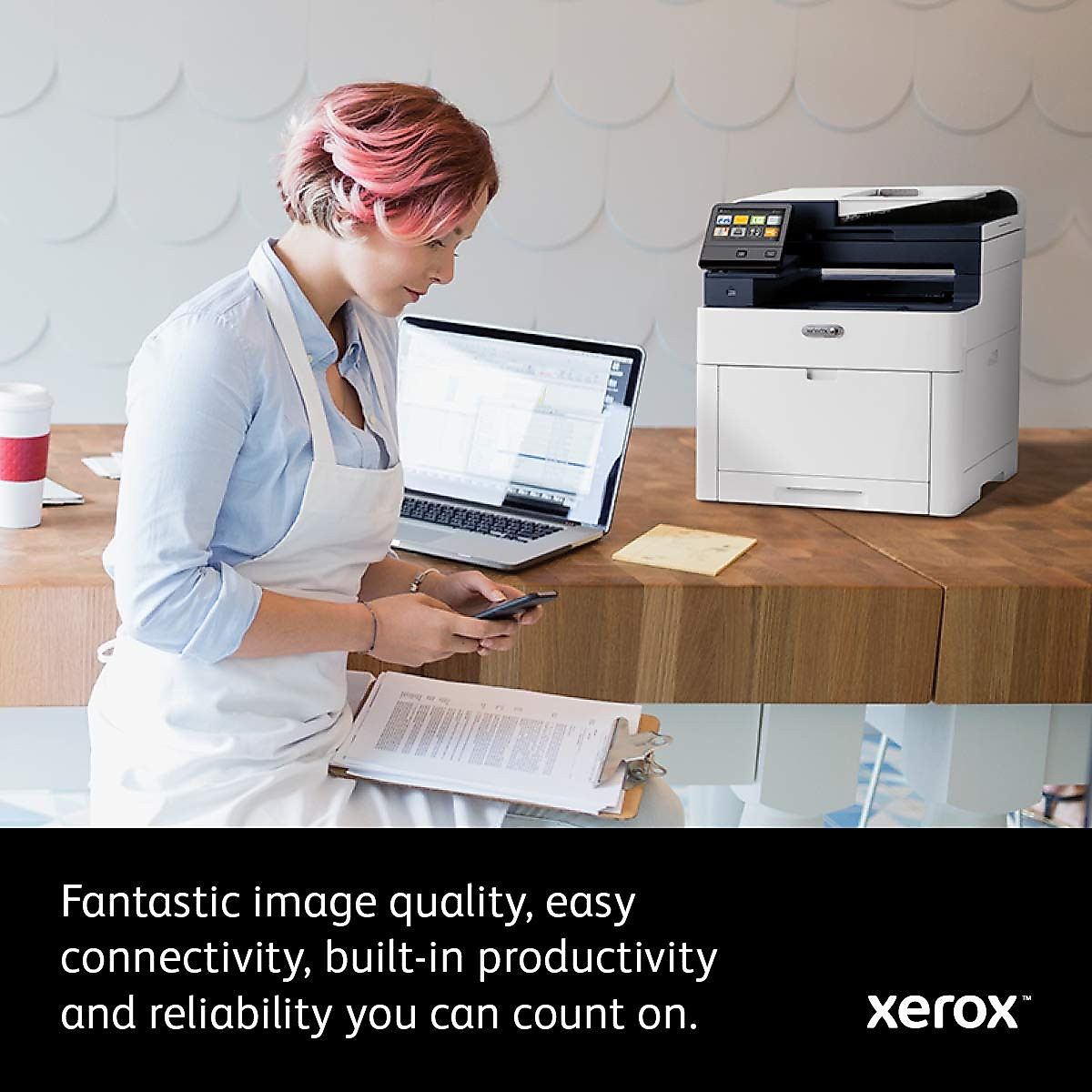 Xerox WorkCentre 6515/DNI Color Multifunction Printer, Amazon Dash Replenishment Ready
