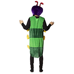 Rasta Imposta Caterpillar Adult Costume, One Size, Men's, Womens, Unisex