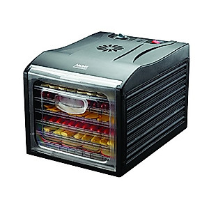 Aroma Housewares - AFD-815B Aroma Housewares Professional 6 Tray Food Dehydrator, Black