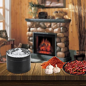 Black / White Grinder for Kitchen Use, 2.5 Inches