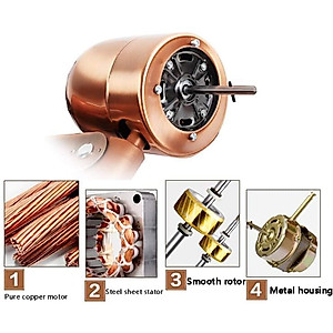 SZYDKJ Remote Control Swing Fan for Household Industry,Wall Mount Oscillating Fan Wall-Mounted Fans-Retro Antique Metal Wall Fan/ 3 Speed Settings,Quiet Operation (Size : W:400mm/H:450mm)