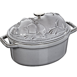 Staub Grey Pig cocotte, 1qt - 40500-176