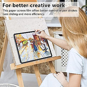 TMahhbid [2 Pack] Paper-Feel Screen Protector for Microsoft Surface Go 3 (2021)/ Surface Go 2 2020/ Surface Go 2018, Anti-Glare/Writing Smooth PET Protective Film for S-Pen - Matte