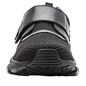 Propét Women Stability X Strap Sneaker, Black, 10 Medium