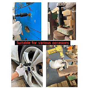 LONKER 6PCS Lug Nut Bolt Extractor Set, Twist Socket Set 1/2" Drive Rounded Bolt & Stripped Lug Nut Remover Socket Tool Kit