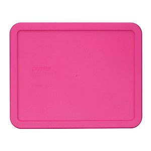 Pyrex 7212-PC Pink Plastic Food Storage Replacement Lids - 6-Pack