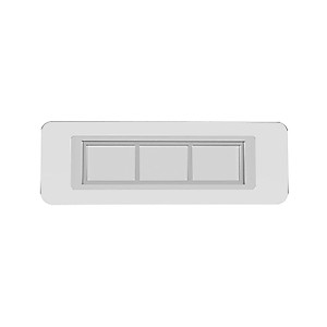 iHave Replacement Adhesive Strip for 2 Cups Toothbrush Holder Wall Mounted, 1 PCS
