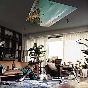 Samsung The Freestyle Projector, Up to 100" Screen, Smart TV, 360 Degree Sound (SP-LSP3BLAXZA) Bundle with The Freestyle Projector Skin (Coyote Beige), 2YR CPS Protection Pack and HDMI Cable