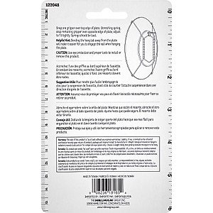 Hillman 122048 Plate Hangers 5-1/2"-8" with Tip Protectors, 1