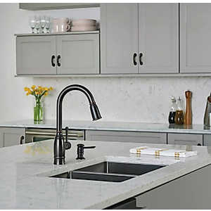 Moen 87791BRB Noell Pulldown Kitchen Faucet Mediterranean Bronze Finish