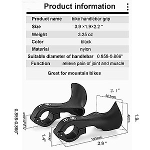 Mountain Bike Handlebar Grips，Bicycle Bike Grips, Bicicleta Handle Bar Grips