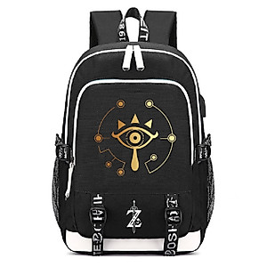 GO2COSY Anime Game Backpack Daypack Student Bag School Bag Bookbag Shoulder Bag