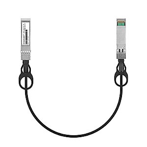 CreativeKIT Sfp Cable 0.3m,10G SFP+ DAC Twinax Cable Passive Compatible with Cisco SFP-H10GB-CU0.3M, uc-dac-sfp+ Ubiquiti (SFP-H10GB-CU0.3M)