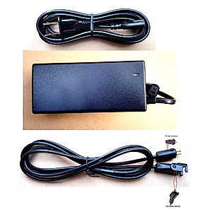 Hmleaf Pride Lift Chair Power Transformer Adapter or Okin Electrical Sofa or Limoss Power Recliner Charger 29V 2A, Small Size or with Cables (Adapter+Power Cable+Motor Cable)