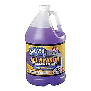 SPLASH 234192-T35 Windshield Washer Fluid, 1 Gal, Purple