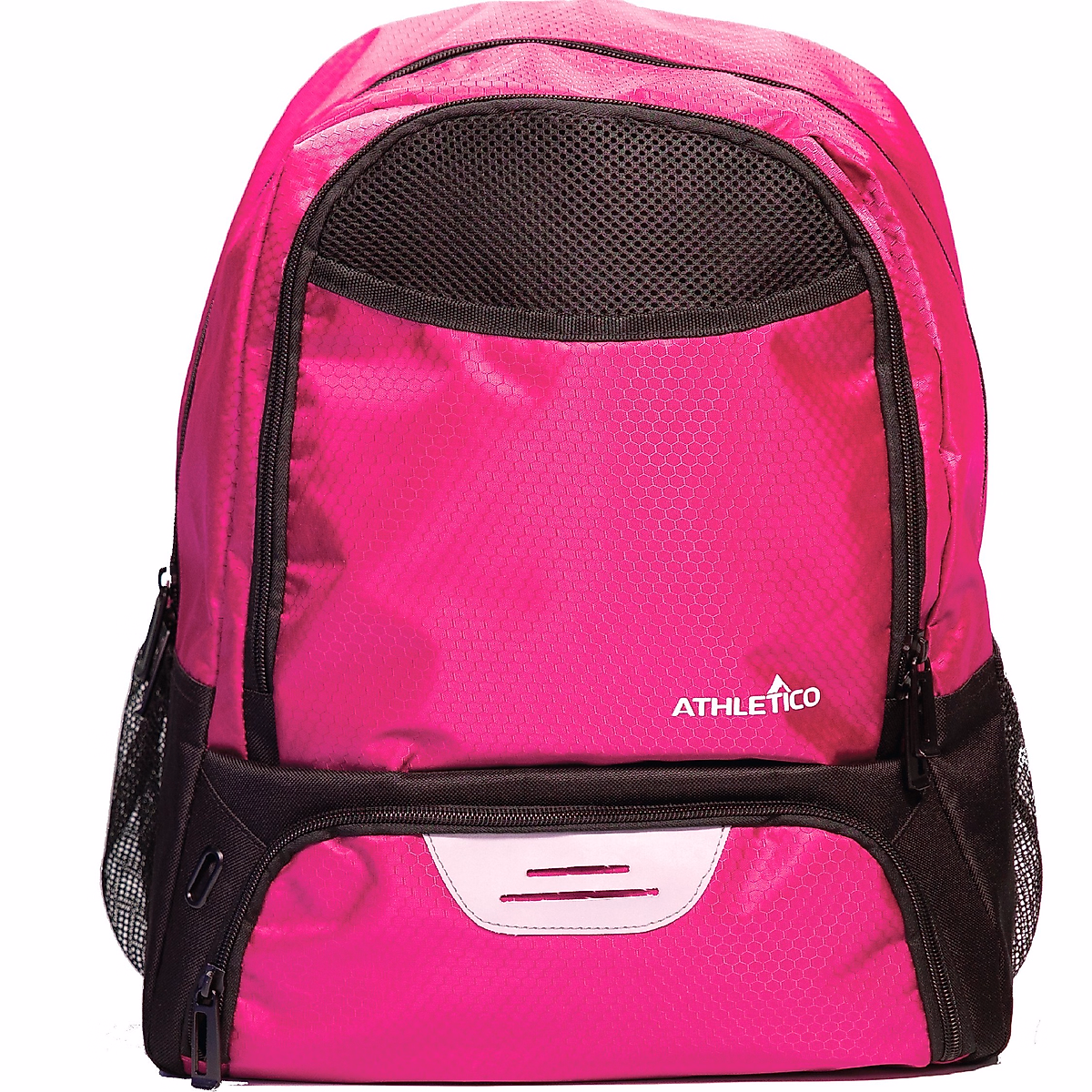 Athletico Youth Soccer Bag - Soccer Backpack & Bags for Basketball, Volleyball & Football | Includes Separate Cleat and Ball Compartment (Black)